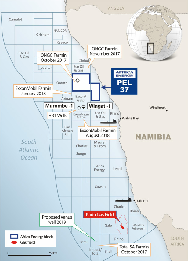 Namibia, PEL 37 | Africa Energy Corp.