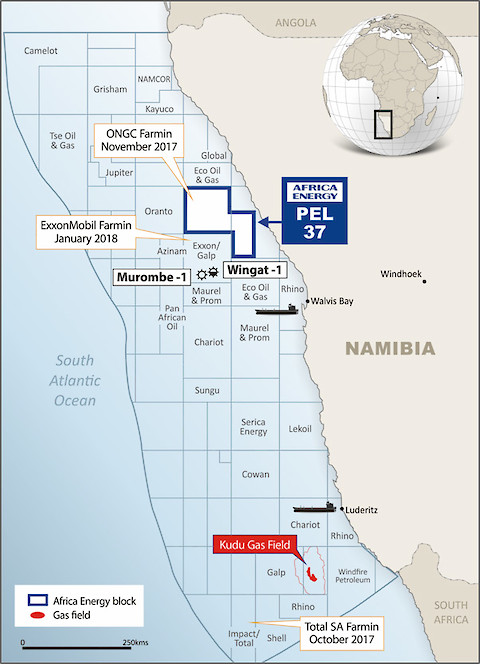 Namibia, PEL 37 | Africa Energy Corp.